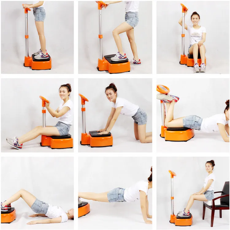 HM01-08V5 Mini Flabelos Plate Vibration Machine Crazy Fit Massage ...