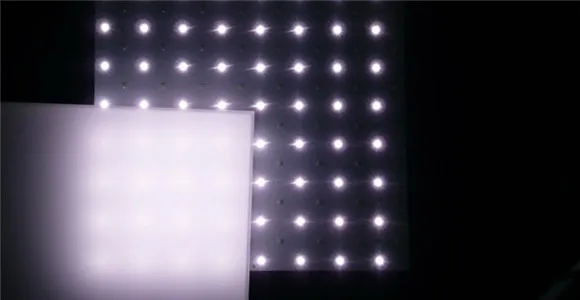 Square Light Diffuser,Frosted Ps Extrusion Diffuser Light,Fluorescent ...