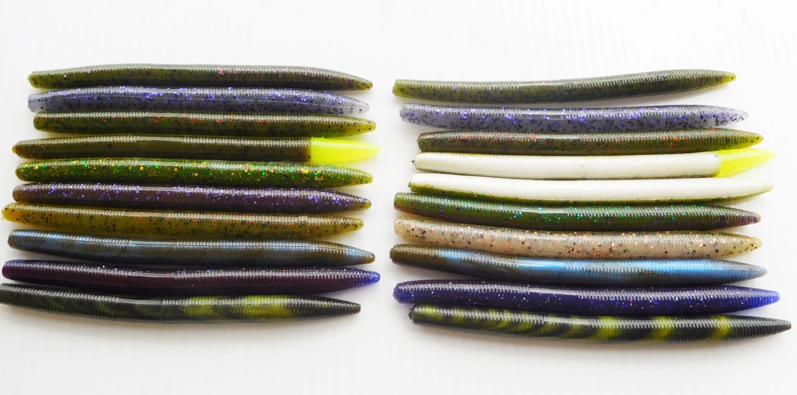 Bass Fishing Stick Rig - Soft Lure Bait Impregnated with Salt