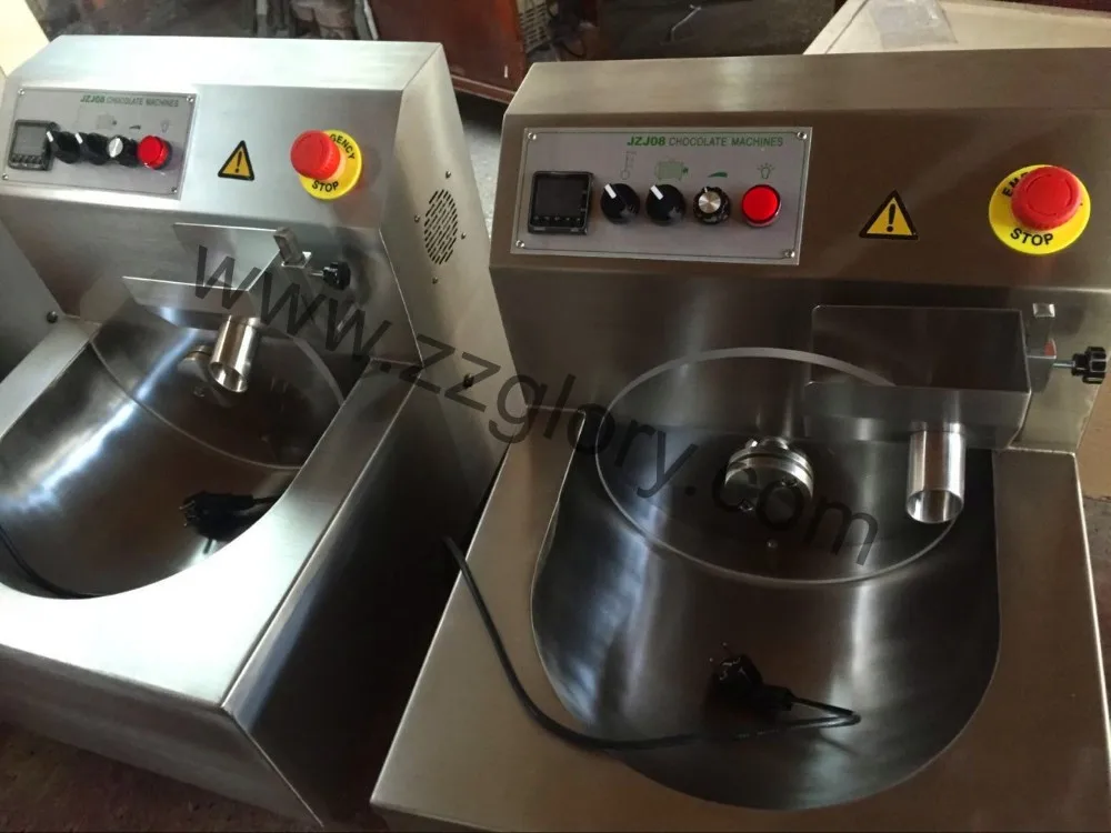 8kg/time Chocolate Melting Machine | Small Chocolate Enrobing Machine ...