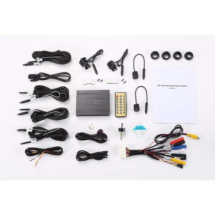 360 Degree Bird View Reverse Car Camera System,All-Round 360 Parking ...