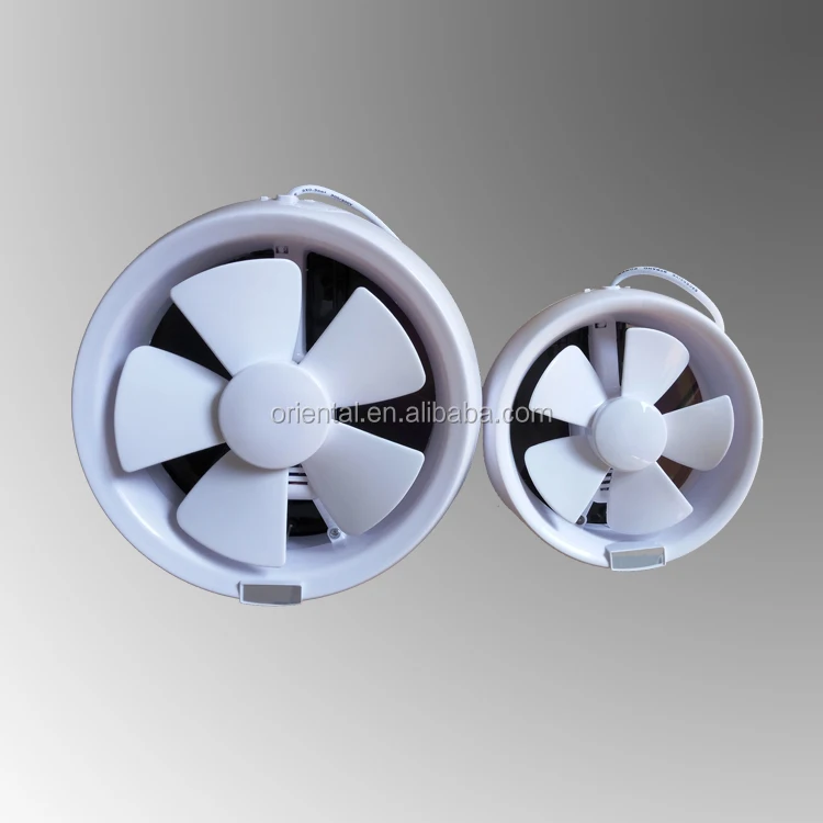 Plastic Round Bathroom Exhaust Fan - Buy Round Fan,Round Exhaust Fan ...