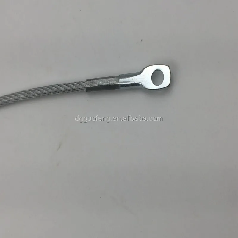 Stainless Steel Wire Rope Sling Swage Eye Terminal And Stud Thread ...