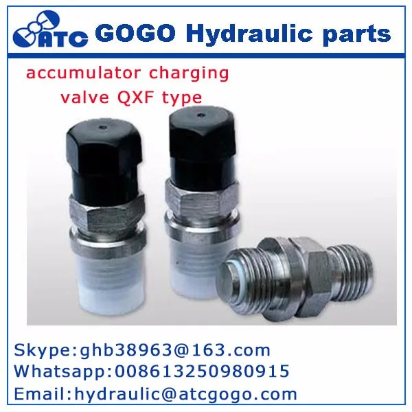 Qxf-5 Inflating Valve M16x1.5 For Nxq Type Hydraulic Accumulator - Buy ...
