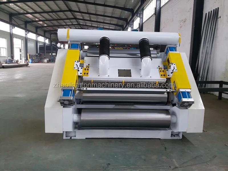 Fingerless Single Facer Corrugated Machine for Carton Production