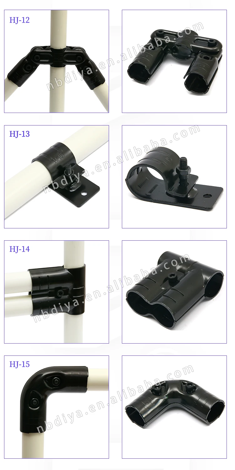 Industrial Lean Pipe Clamps - Durable & Efficient Connectors