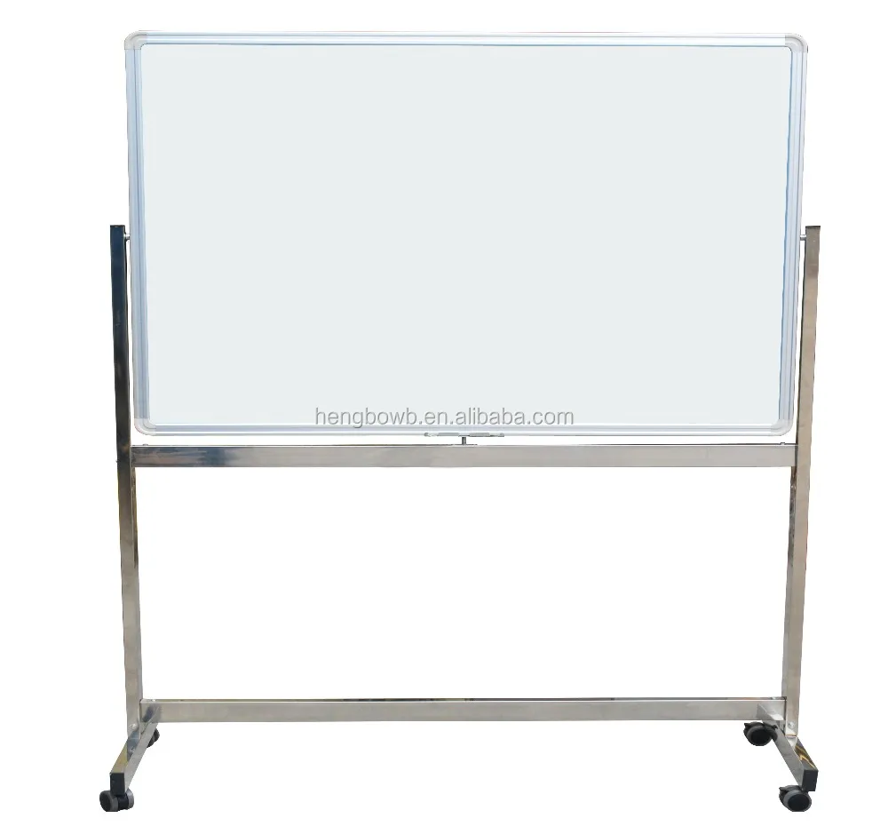 Best Price Moveable Whiteboard Chalkboard With Stand Flip Chart Board ...
