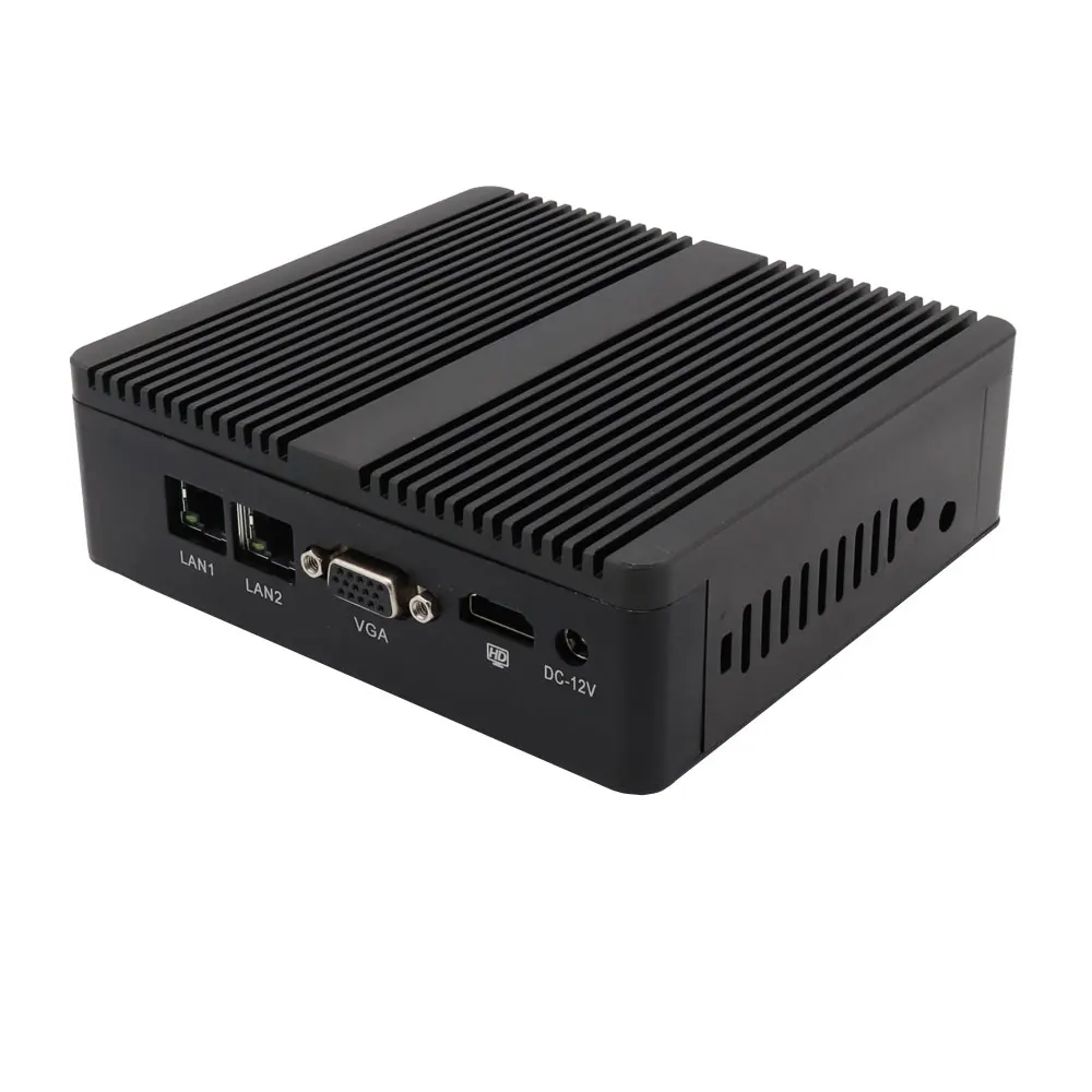Free Shipping Cheap Mini Desktop Intel Celeron J1900 Dual Lan Fanless ...
