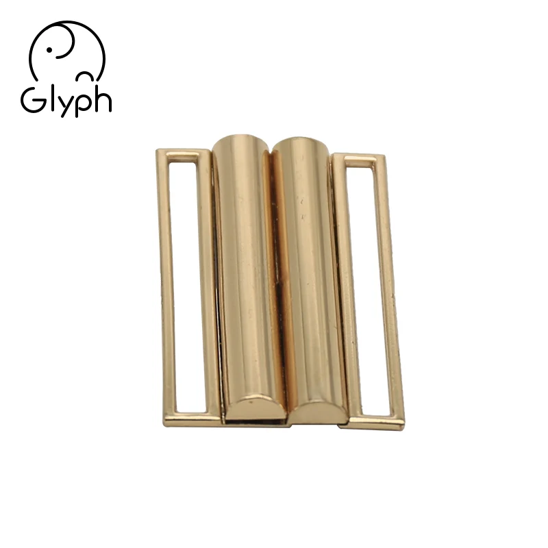 Custom Gunmetal 2'' Metal Interlock Buckle for Belts