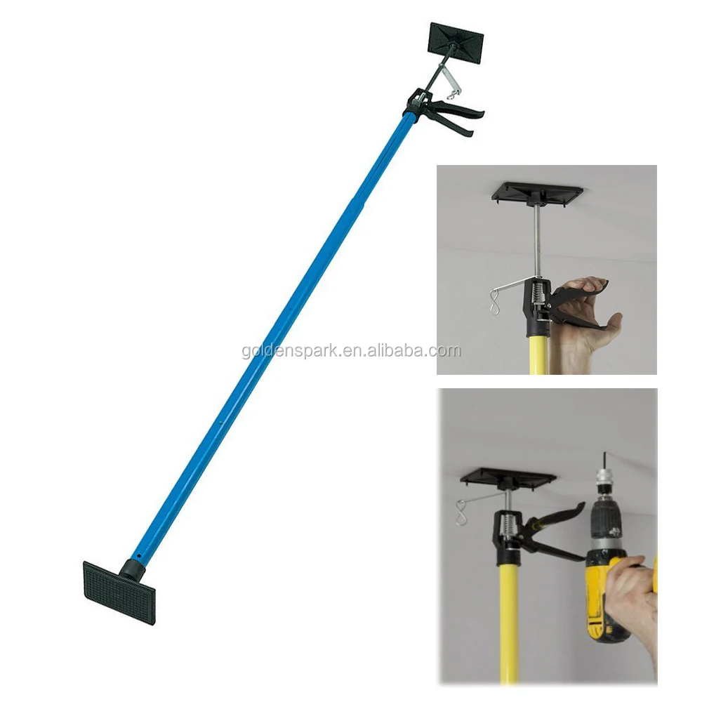 Telescopic Extension Drywall Support Pole Rod 1.25-2.9m - Buy Metal Rod ...