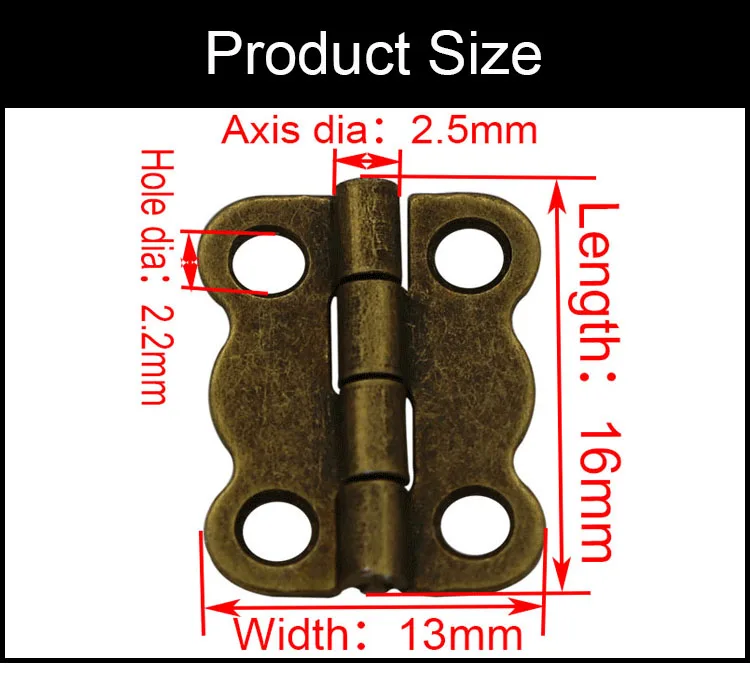 Antique Copper Butterfly Hinge - Perfect for Jewelry Boxes