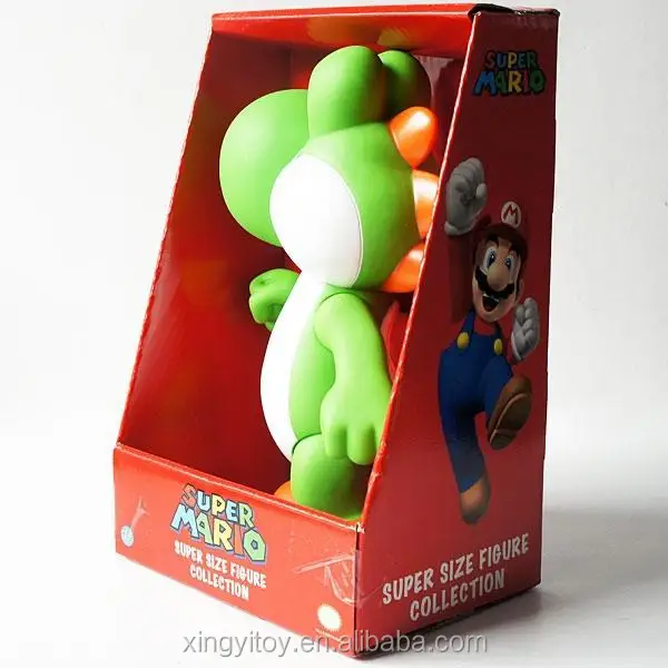 Japan Anime Super Mario Brothers Mario White Cap Collection 23cm/9" Toy ...