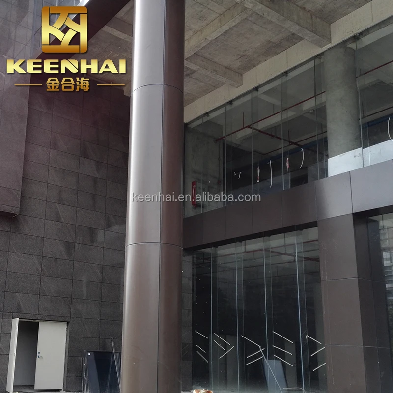 Stainless Steel Pillar Cladding Boards for Building Interiors