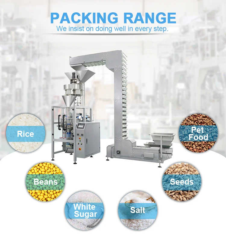 Full Automatic Granule Packing Machine For Grain Nuts/peanut/beans ...