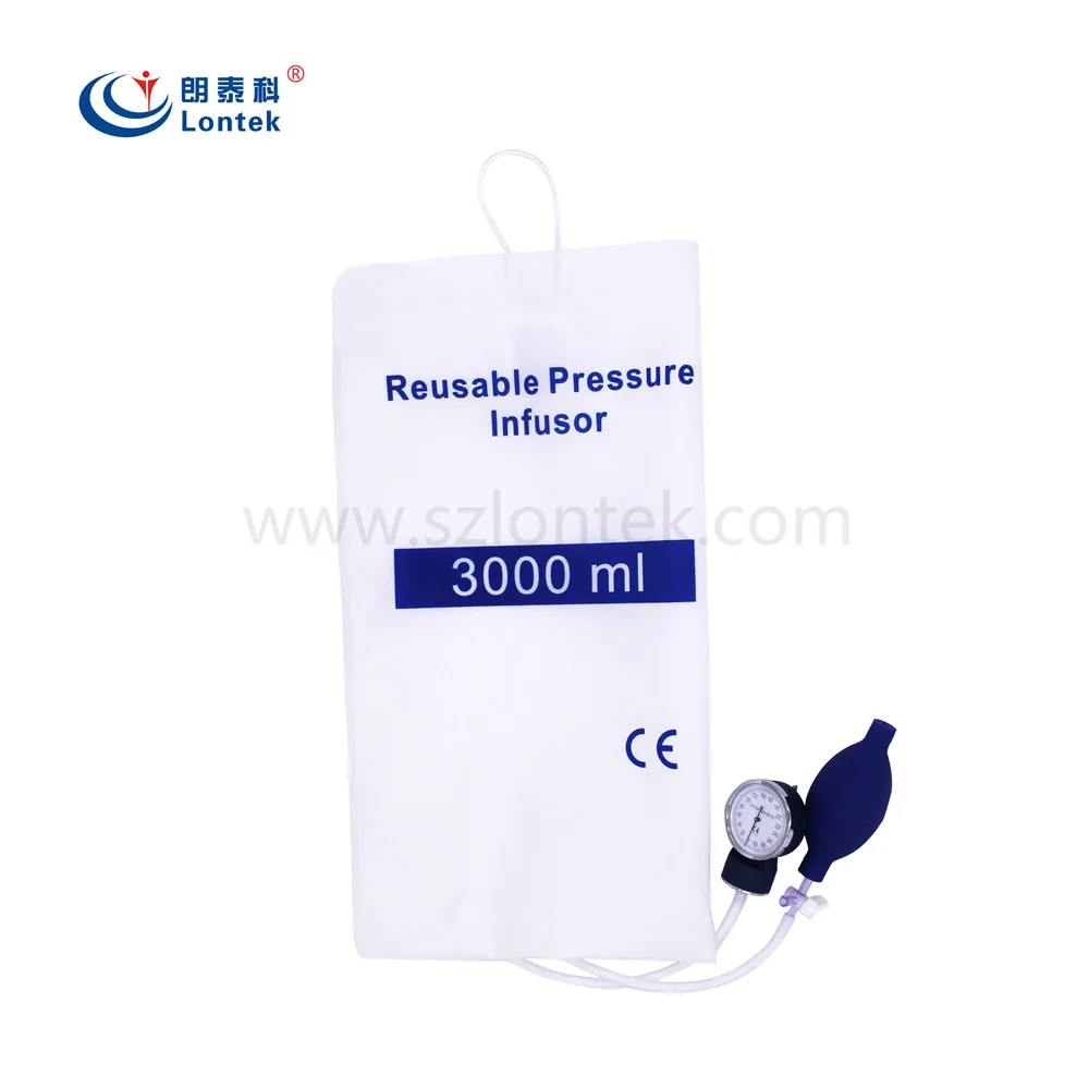 Factory Outlet 500ml 1000ml 3000ml Reusable Medical Infusable Pressure ...