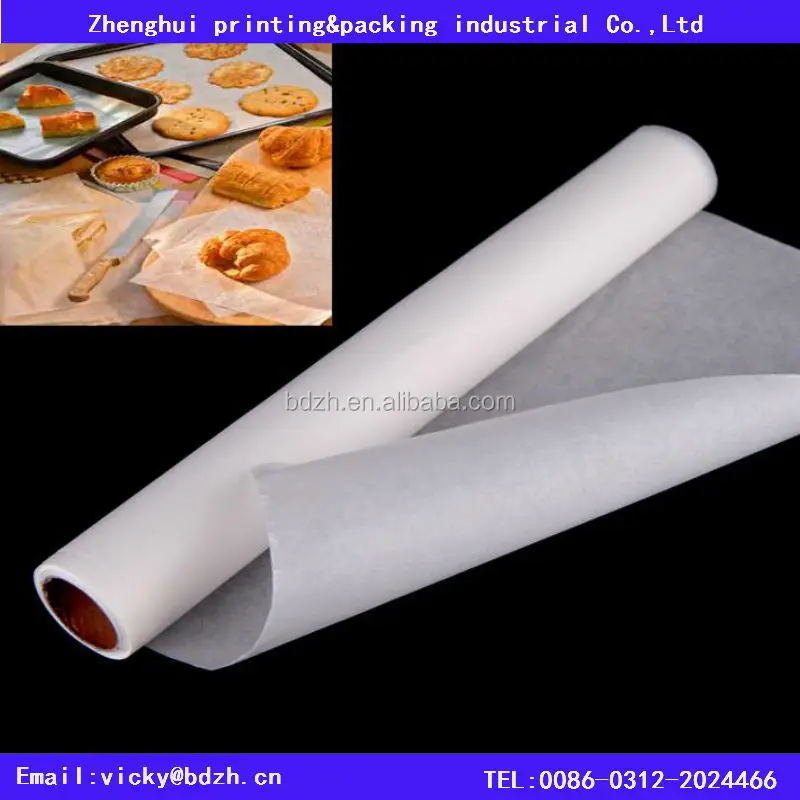 Heat Resistant Parchment Paper Roll For Baking/silicone Parchment Paper ...