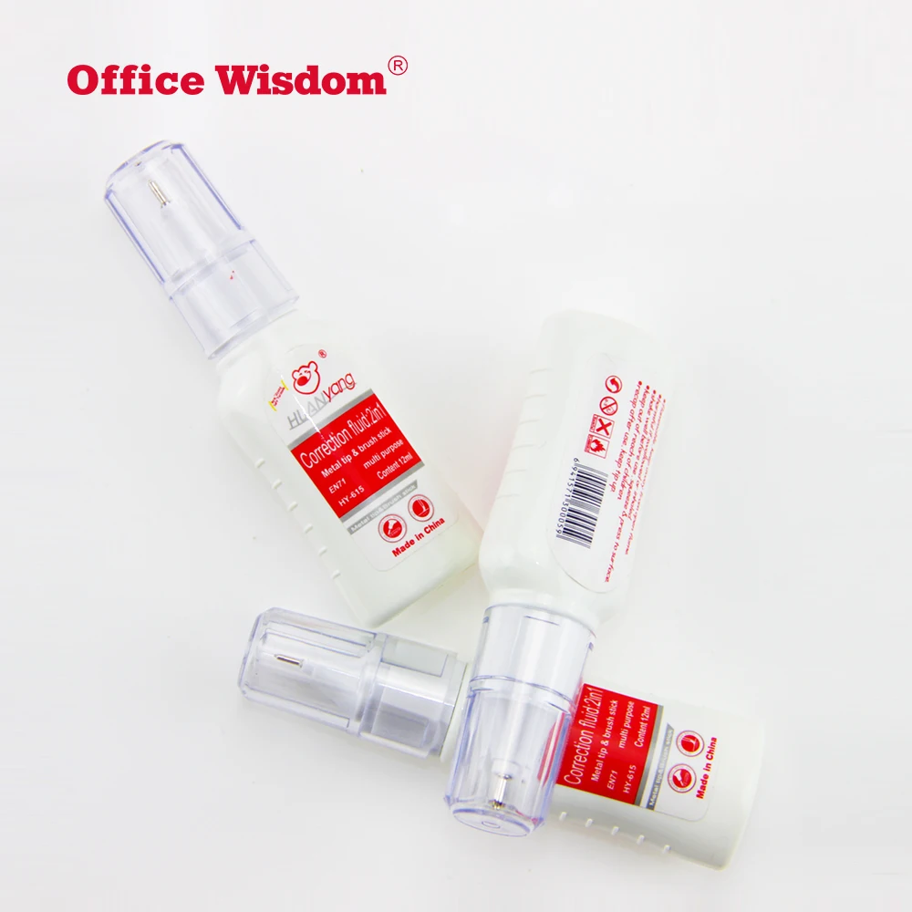 Eco-friendly Quick Dry Correction Fluid - White Liquid Paper