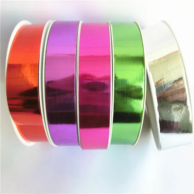 Christmas Decoration Plastic Metallic Ribbon - Buy Plastic Package ...