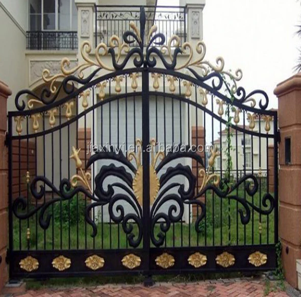 2018 Beautiful Iron Gate /wrought Iron Main Gate Designsfor Indian ...