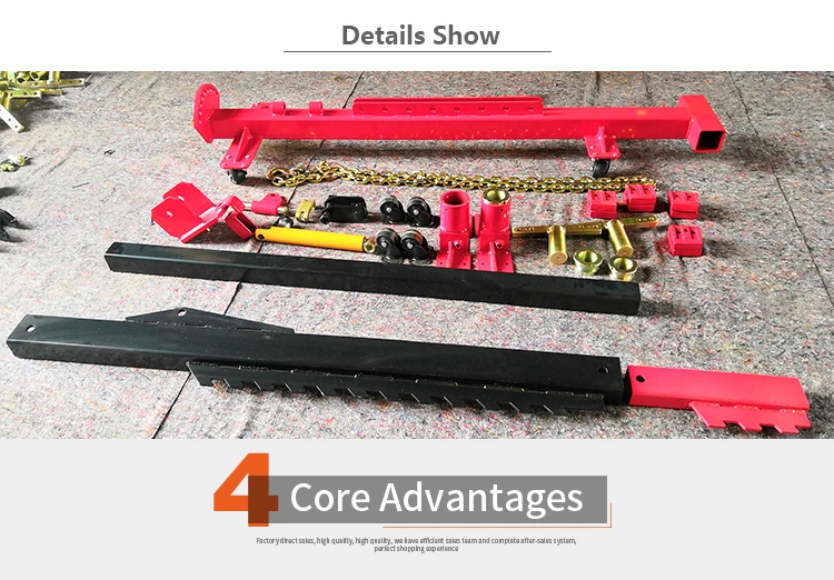 Auto Frame Straightener Portable Car Basic Correction Auto Body Pulling ...