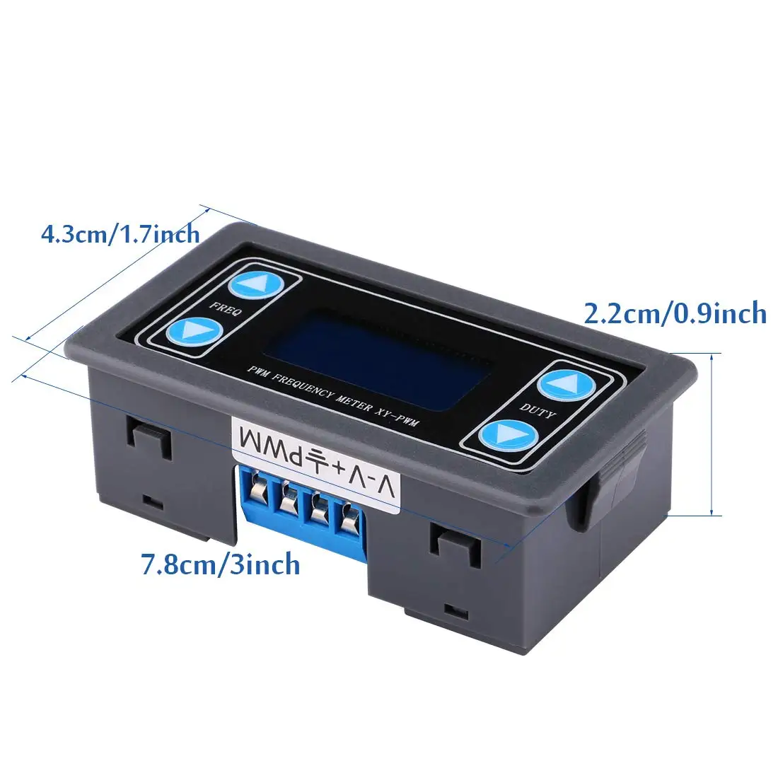 1hz-150khz Adjustable Pwm Square Wave Pulse Signal Generator Frequency ...