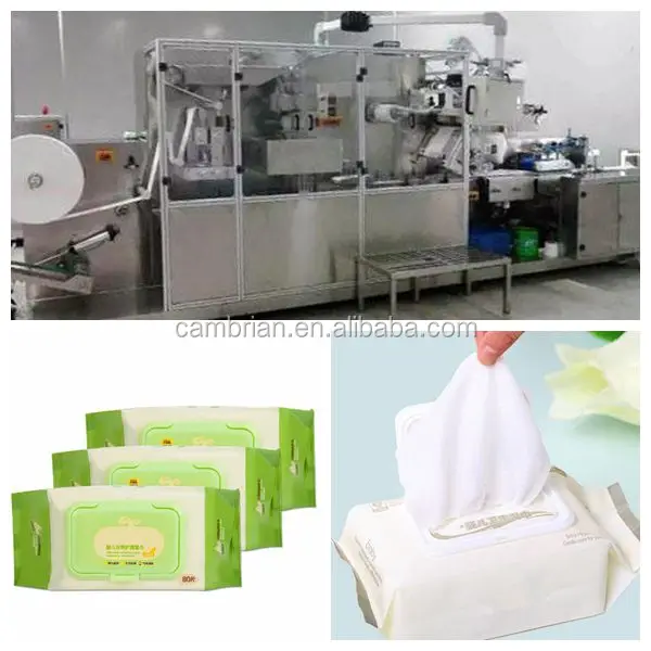 High Capacity Automatic Wet Tissue Making Machine Automatic Wet Wipe ...