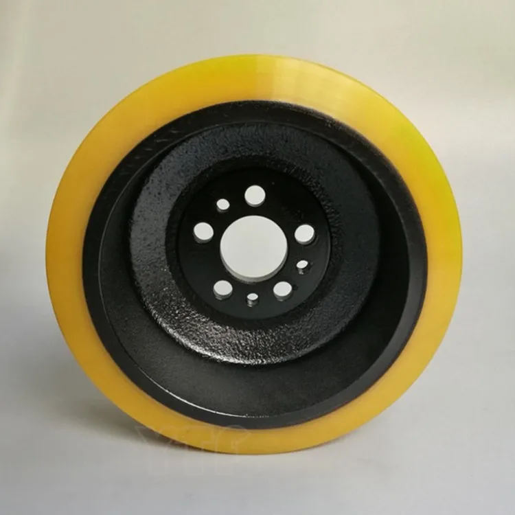 Factory Price Durable Polyurethane 230x75 Mm Drive Wheel For Bt ...