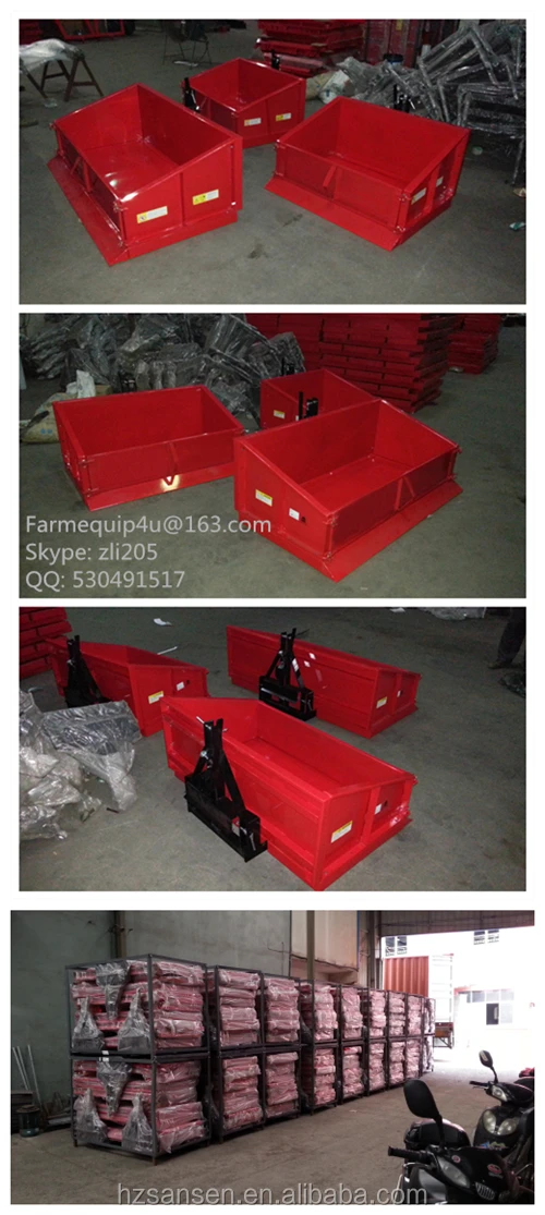 Ttb120 - Tractor 3-point Rear Tipping Transport Box/ Tractor 3point ...