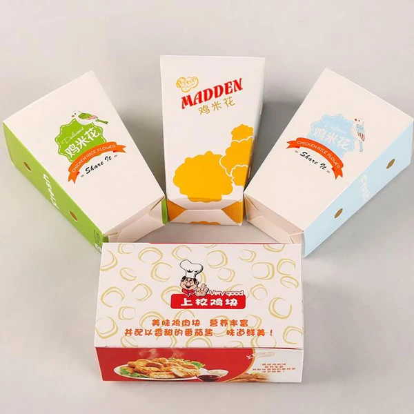Custom Food Grade Coated Paper Box For Snacks Packaging - Buy Paper ...