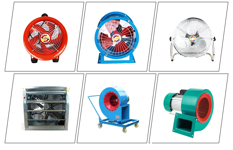 Ctf-50 Popular Professional Industrial Ventilation Axial Flow Fan ...