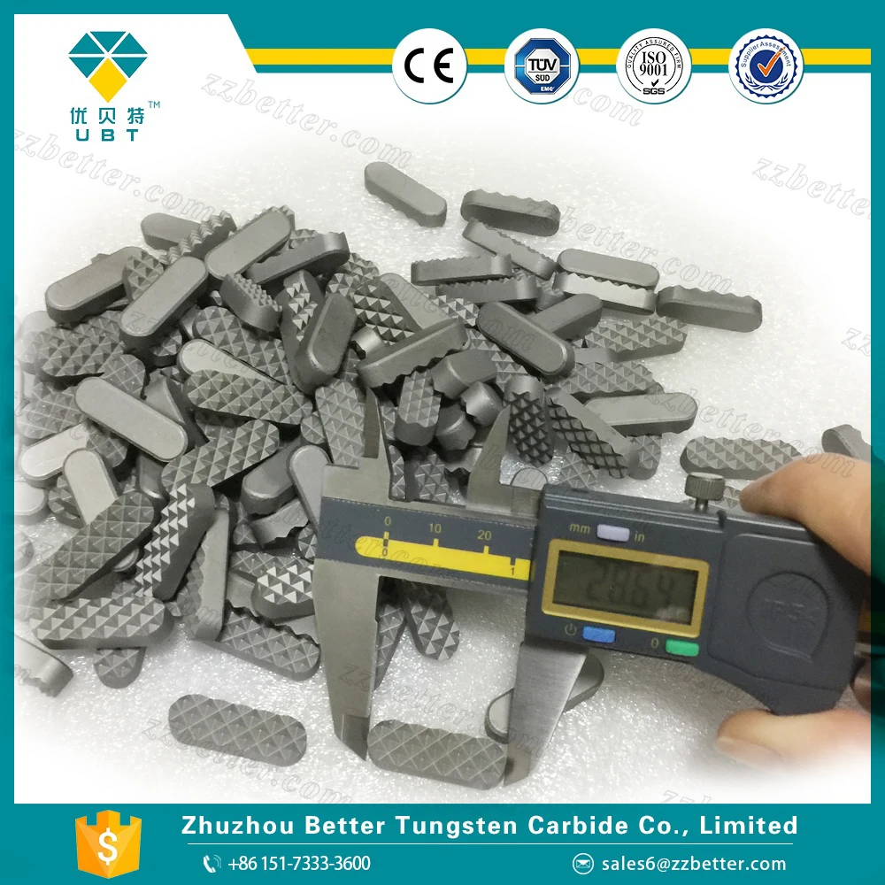 Carbide Gripper &jaw Insert For Chuck Jaws In Mining And Diamond ...