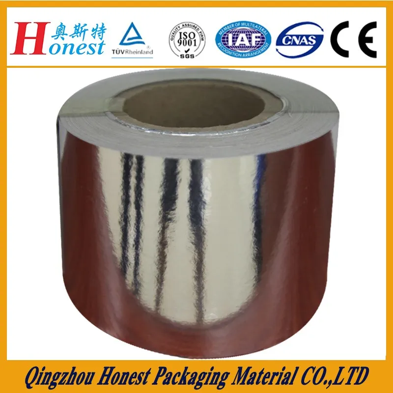 Silver Gold Aluminium Foil Paper Roll For Making Ice Cream Cup - Buy ...