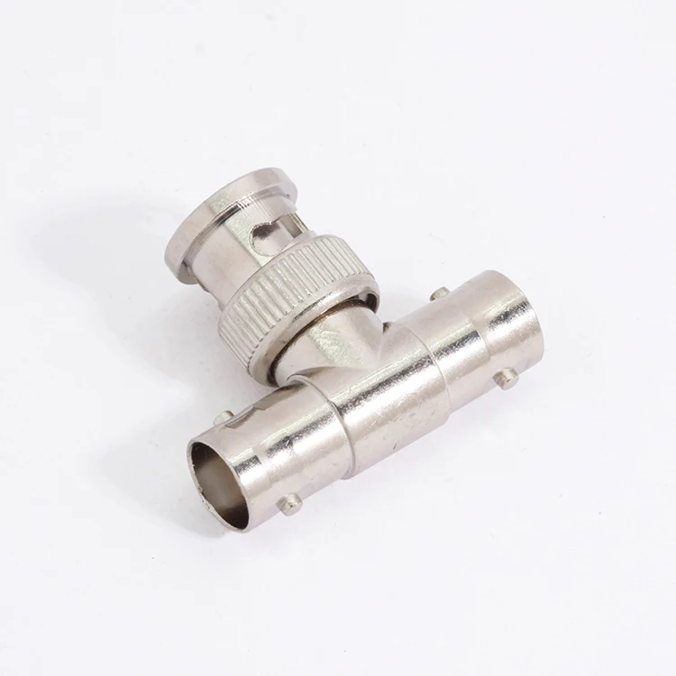 BNC 3 Way Adapter BNC Male to Two BNC Female T Type Connector| Alibaba.com