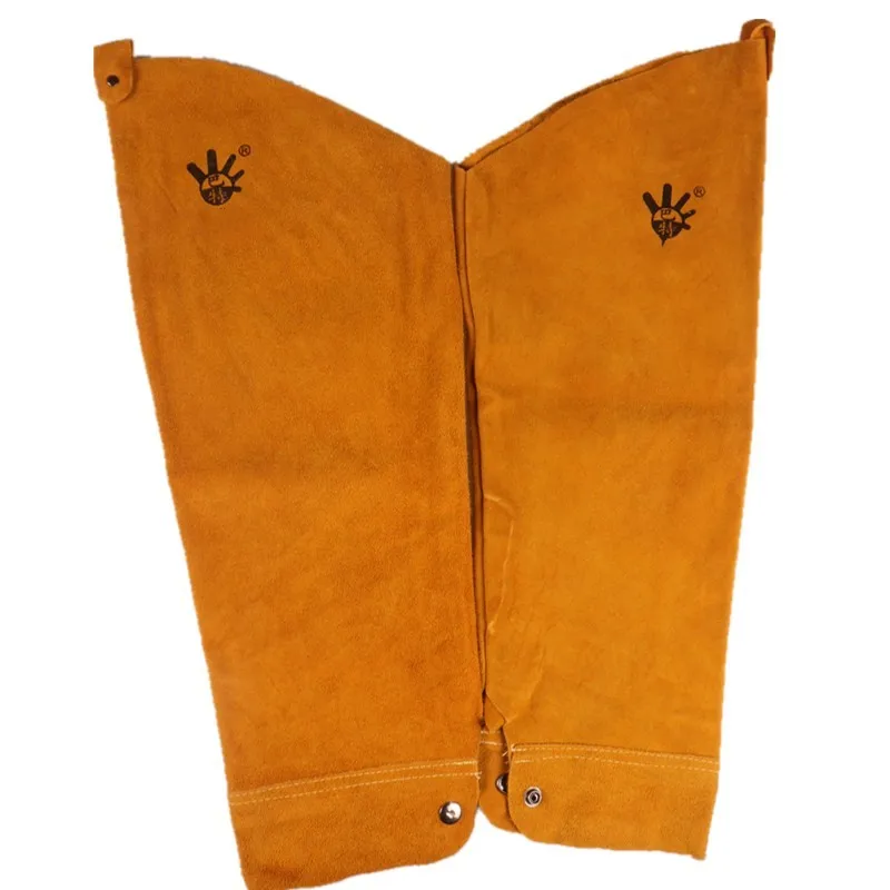 Welder Protection Leather Arm Sleeves Safety Welding Sleeve Arm Sleeve ...