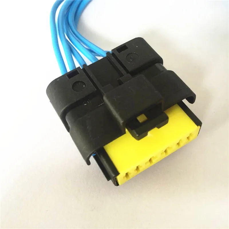 Molex Male Female Connector 6 Pin Way Black Housing Plug For Extension ...