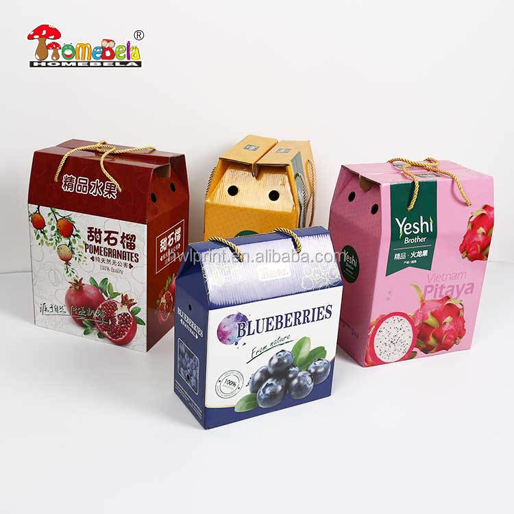 Eco-friendly Blueberry Packaging Boxes - Handmade & Durable