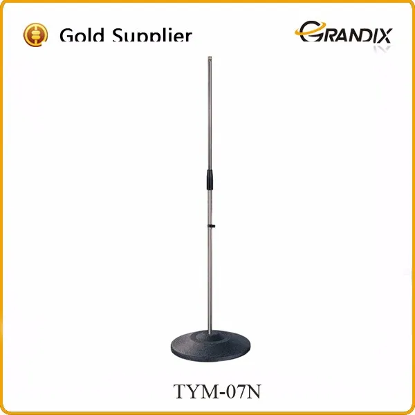 Professional Microphone Stand/round Base Mic Stand/ Mic Stand - Buy ...