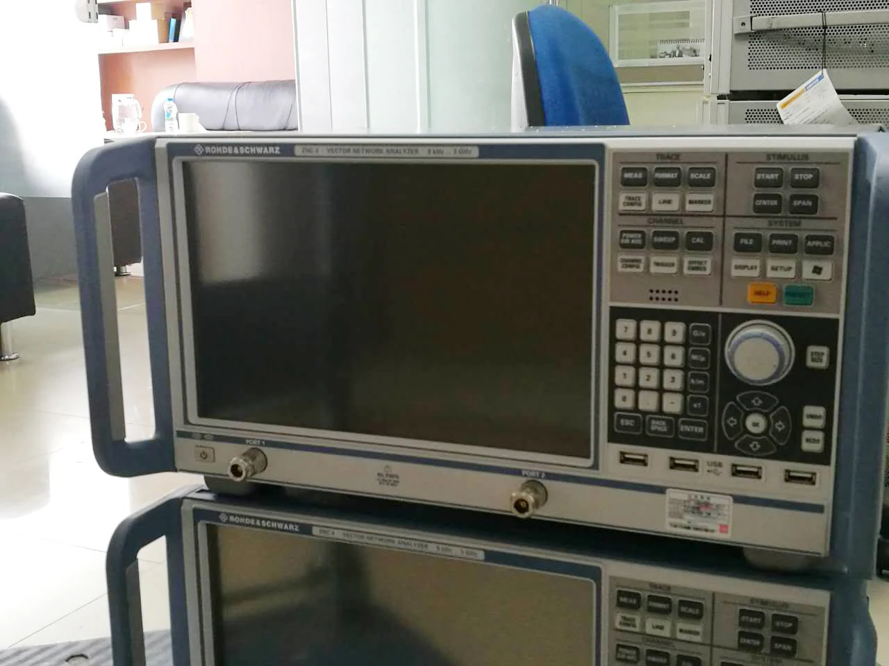 R&s Znc3 Vector Network Analyzer Two Ports,3 Ghz - Buy R&s Network ...