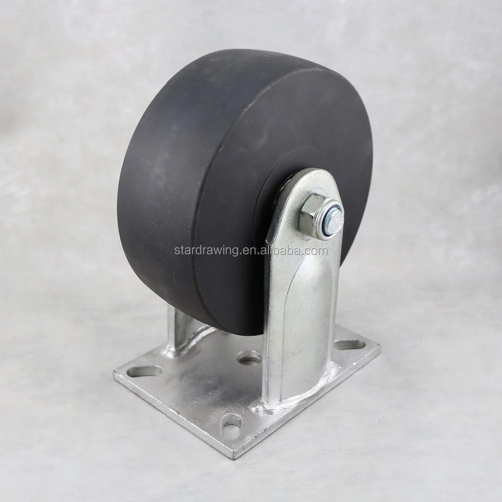 Ss 6 Inch Rigid 1 Ton Heavy Duty Industrial Caster Unique Formulated ...