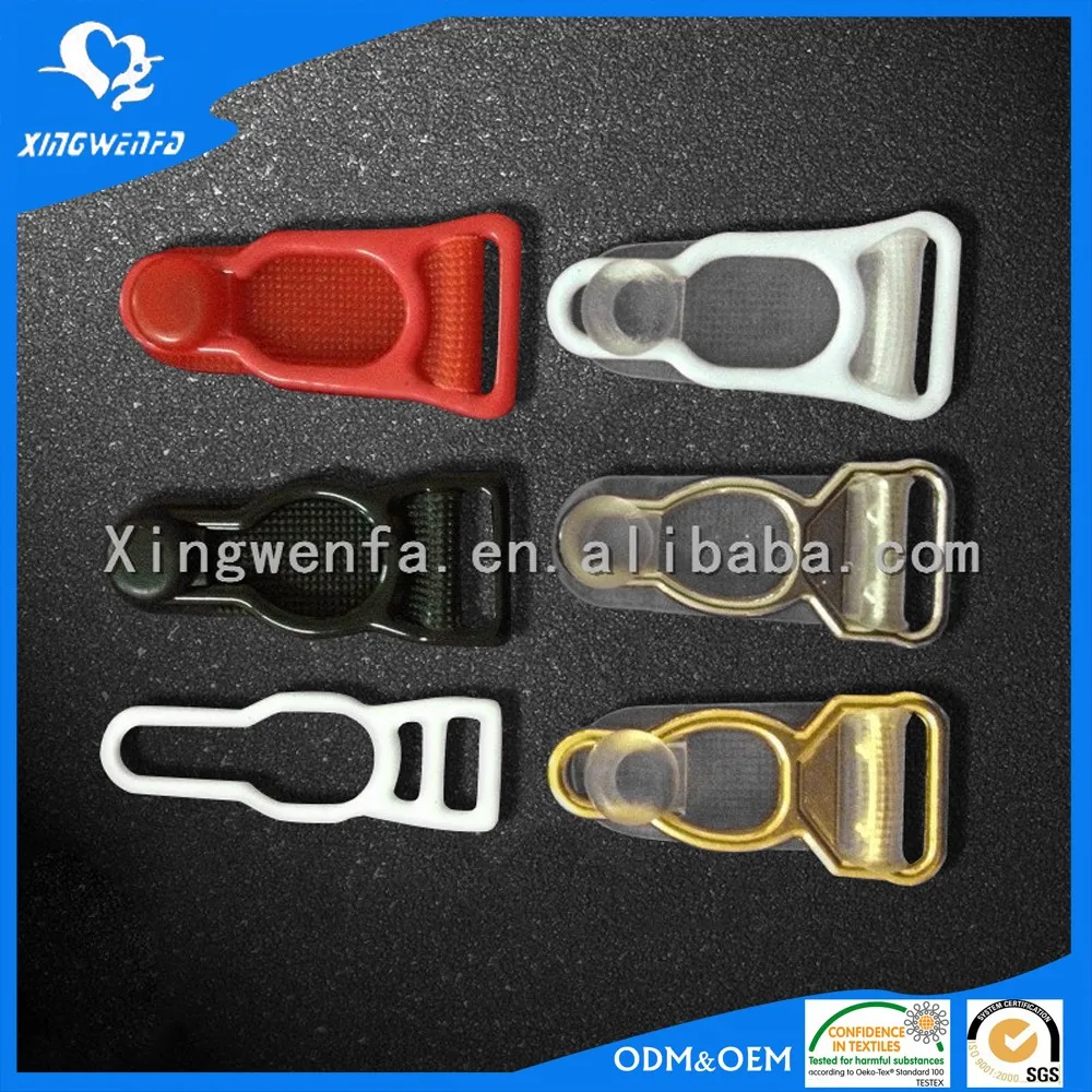 White Plastic Buckle Nursing Bra Clasp Front Closure 15mm 18mm 19mm ...
