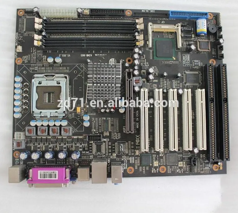 AIMB-865 V1.0S1.2 865G Industrial Motherboard - Tested Working