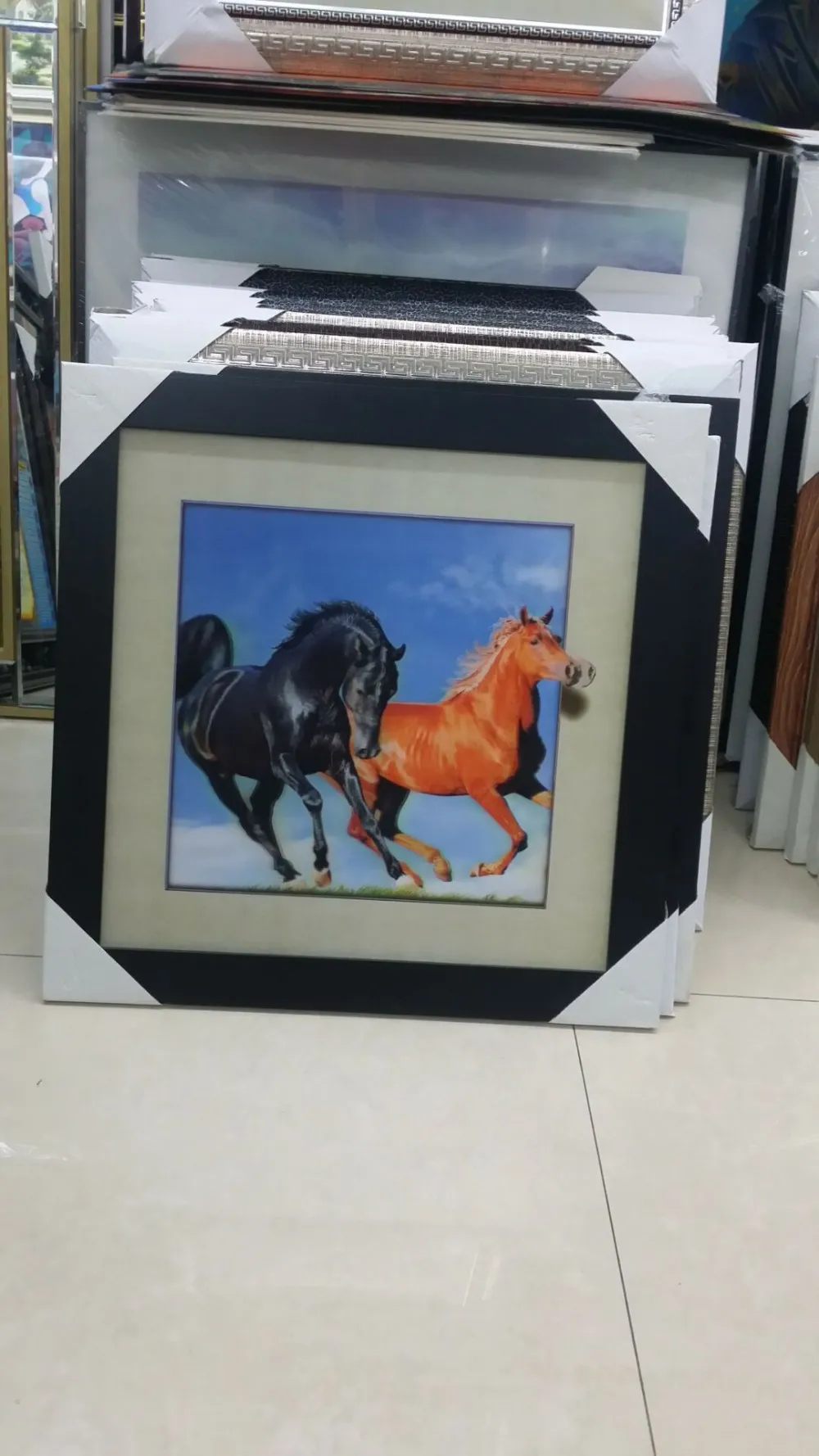 40x40cm 5d Lenticular Picture Frame 5d Poster With Eagle Picture - Buy ...