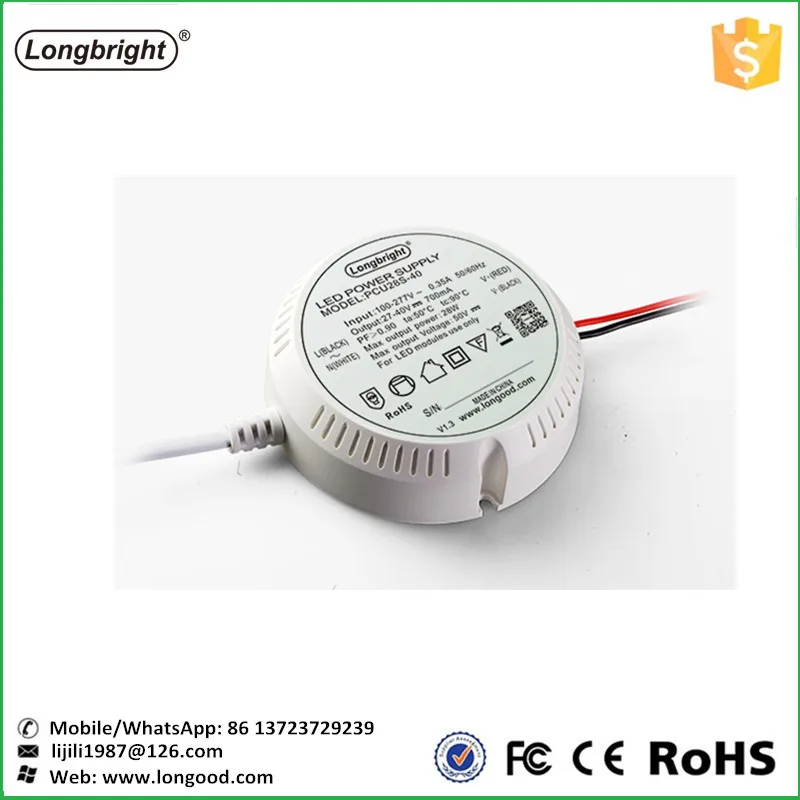 24-33v 1200ma Round Shape Longbright Constant Led Driver - Buy For ...