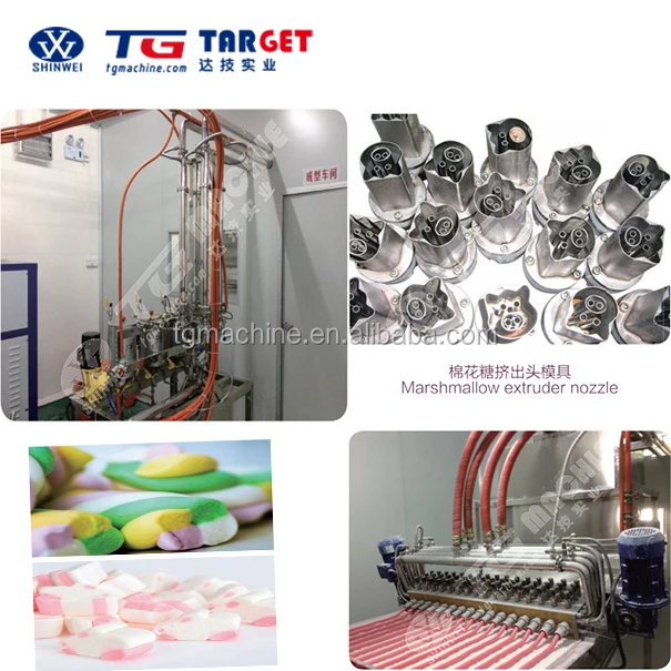 Advance Technical Extruder Marshmallow Production Line with Ce ...