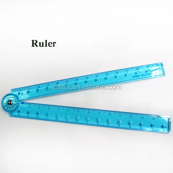 Folding 30cm Plastic Ruler For Tailor - Buy Plastic Ruler For Tailor ...