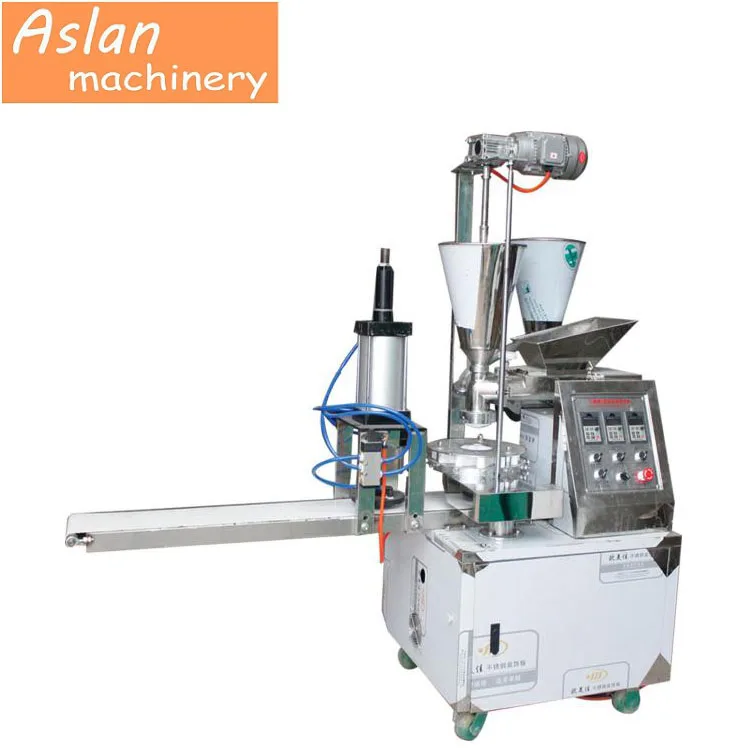 Double Hopper Meat Baozi Fried Forming Machine / Vegetable Stuffing Pie ...