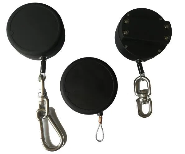 Adjustable Length Lanyard Retractable String Reel For Tool Safty With ...