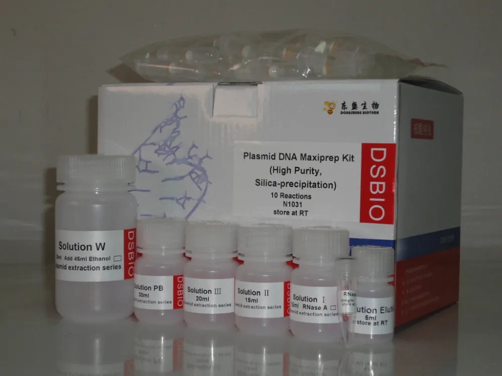 Plasmid Dna Maxiprep Kit High Purity Silica Membrane Spin Column Dna ...
