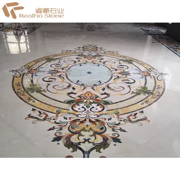 Marble Water Jet Floor Medallion Tiles Patterns For Flooring - Buy ...