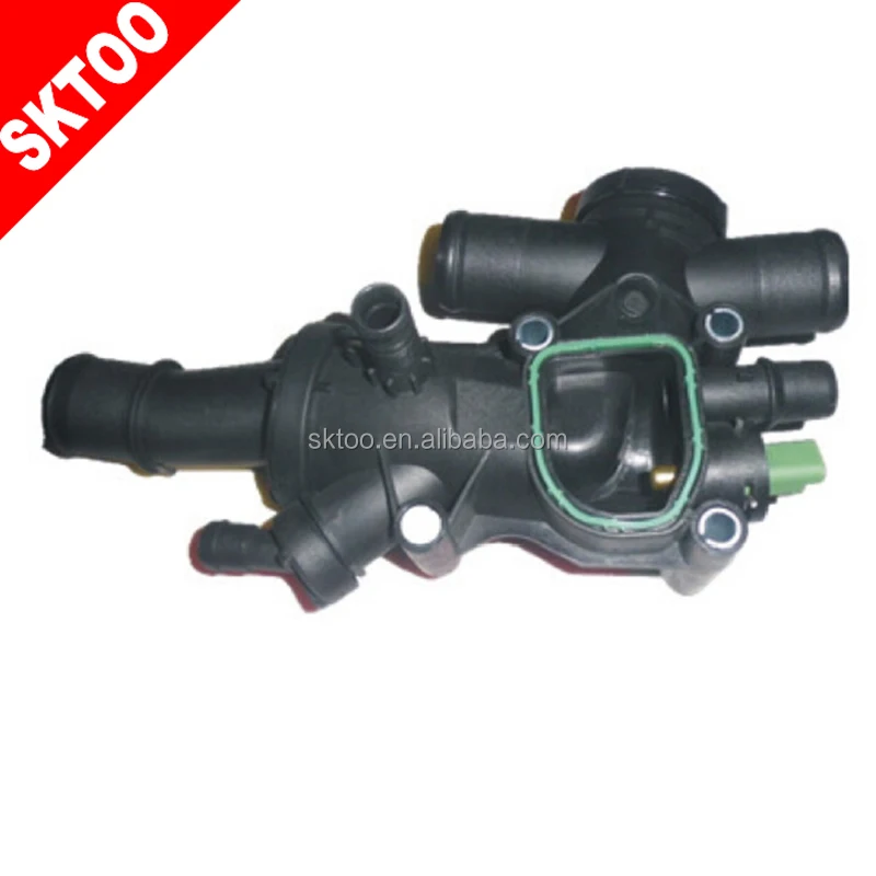 1336y9for Peugeot Engine Coolant Thermostat Housing For Citroen C4 C5 ...